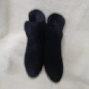 Seven7 | Shoes | Boot Seven7 Black Soho Boot In Faux Suede With Deep ...